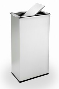 Metal Waste Receptacles | Metal Trash Cans